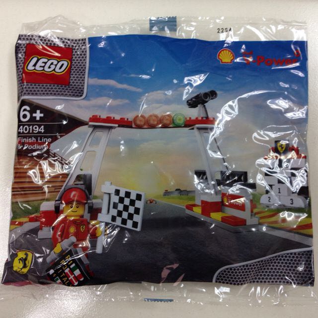 Shell Exclusive Lego Formula 1 Finish Line And Podium, Hobbies & Toys ...