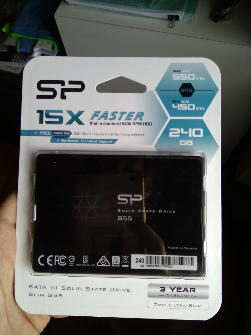 Silicon Power 240GB SSD Brand New, Computers & Tech, Parts ...