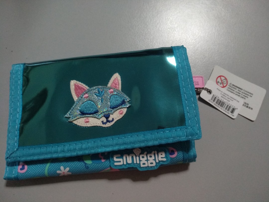 Smiggle Wallet (Blue), Women's Fashion, Bags & Wallets, Wallets & Card ...