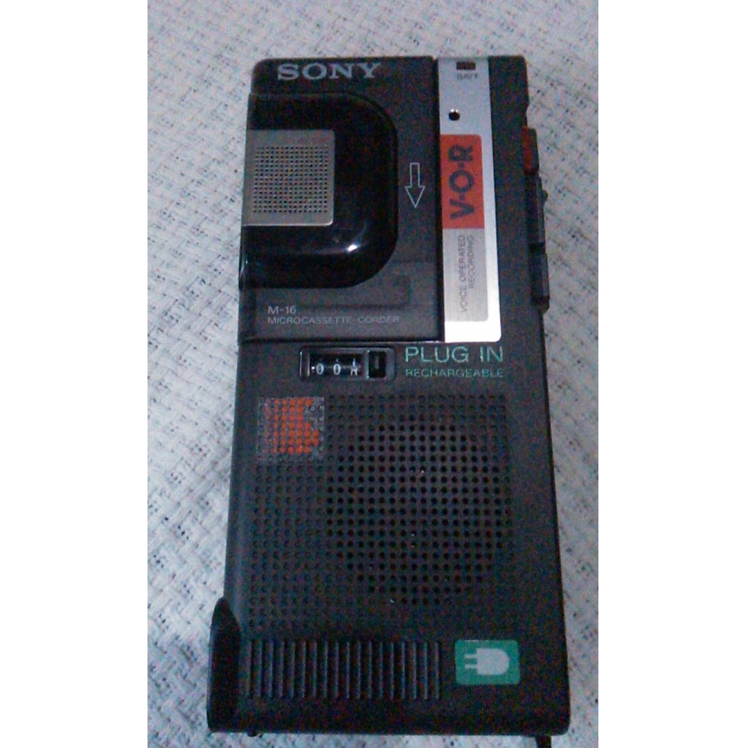 Sony micro cassette recorder, Audio, Voice Recorders on Carousell