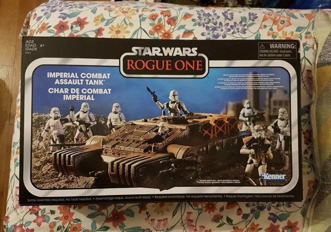 Star Wars The Vintage Collection Rogue One Imperial Combat Assault ...