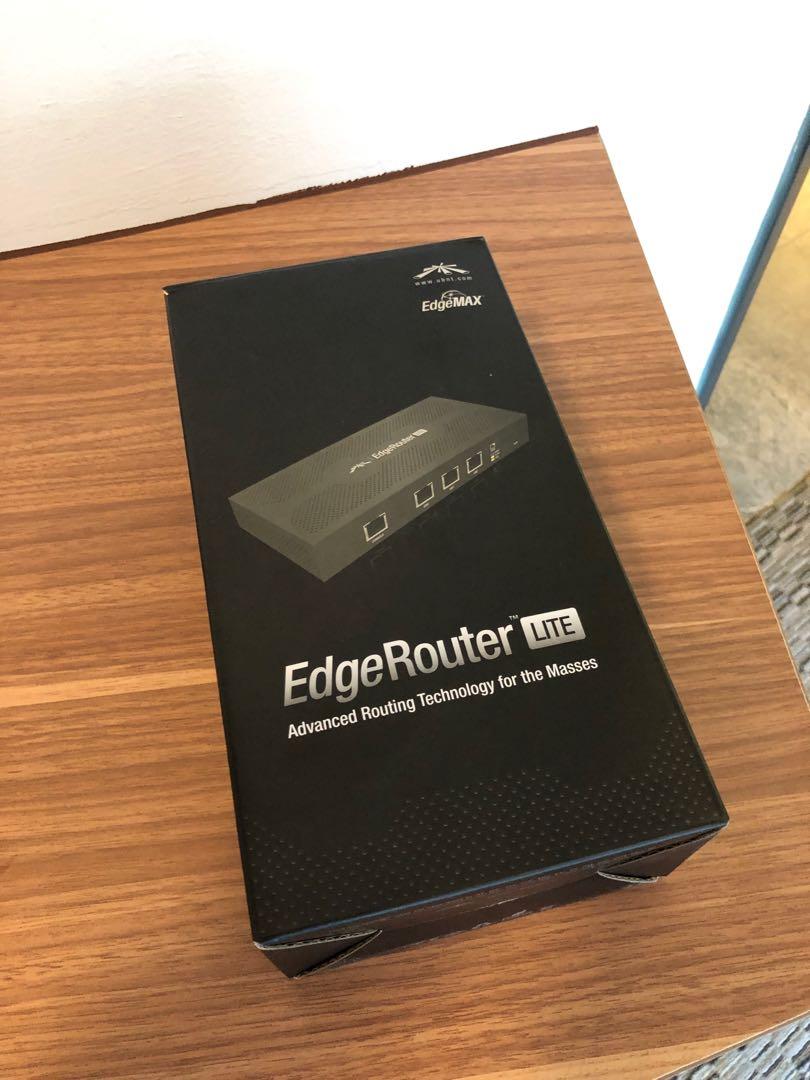 Ubiquiti EdgeRouter Lite, Electronics, Computer Parts & Accessories on ...