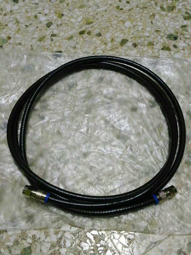 @ 2M STARHUB F-pin Plug Cable for SCV Cable Modem, TV & Home Appliances ...