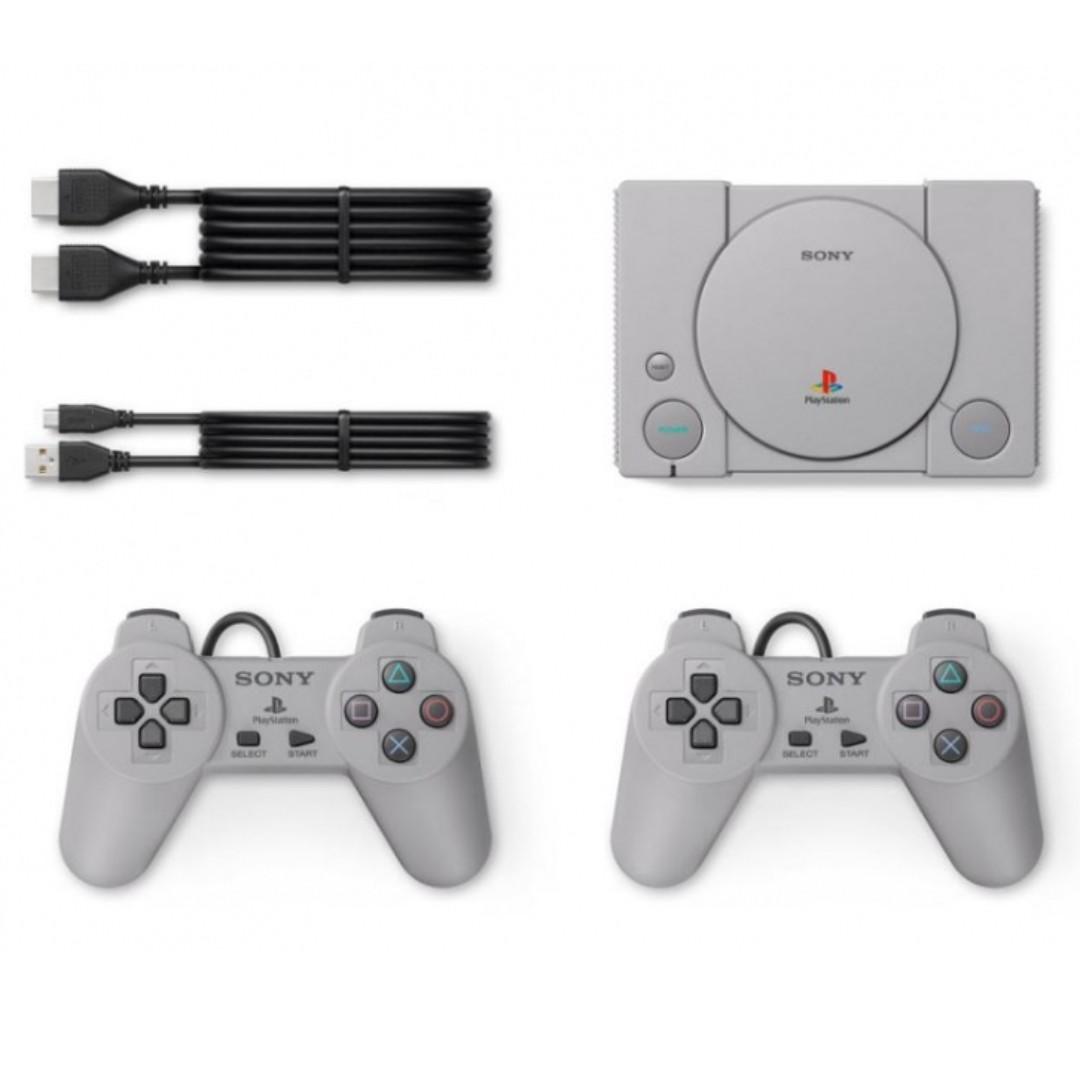 (全新歐版) SONY 原裝 PlayStation Classic PS Classic PS1 PS ONE HDMI 迷你 mini ...