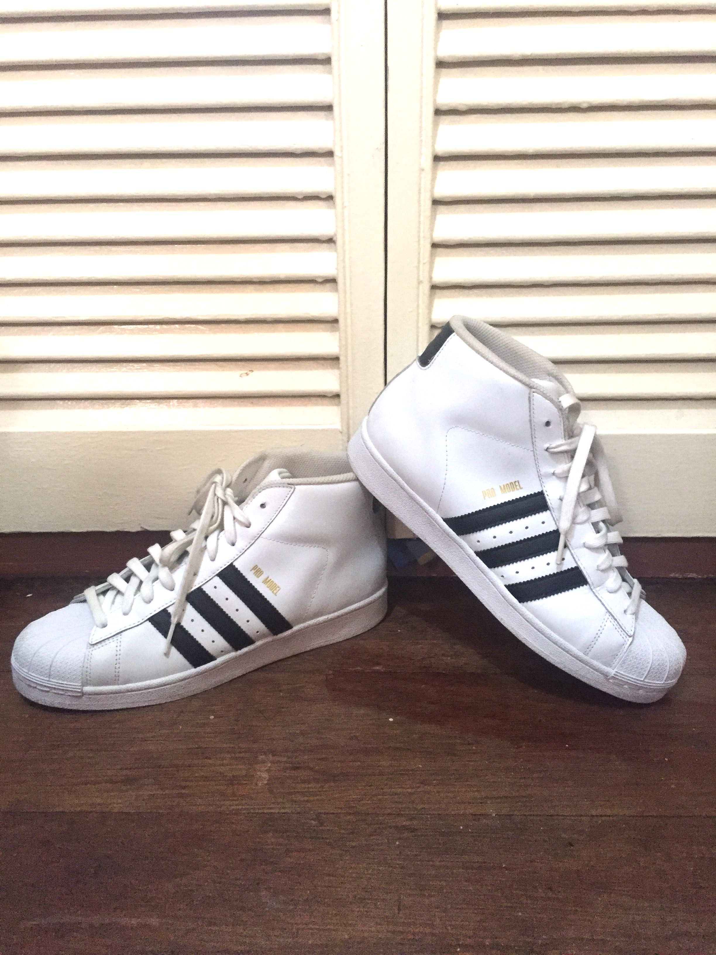 Adidas High Cut Pro - Model, Men's Fashion, Footwear, Sneakers on Carousell