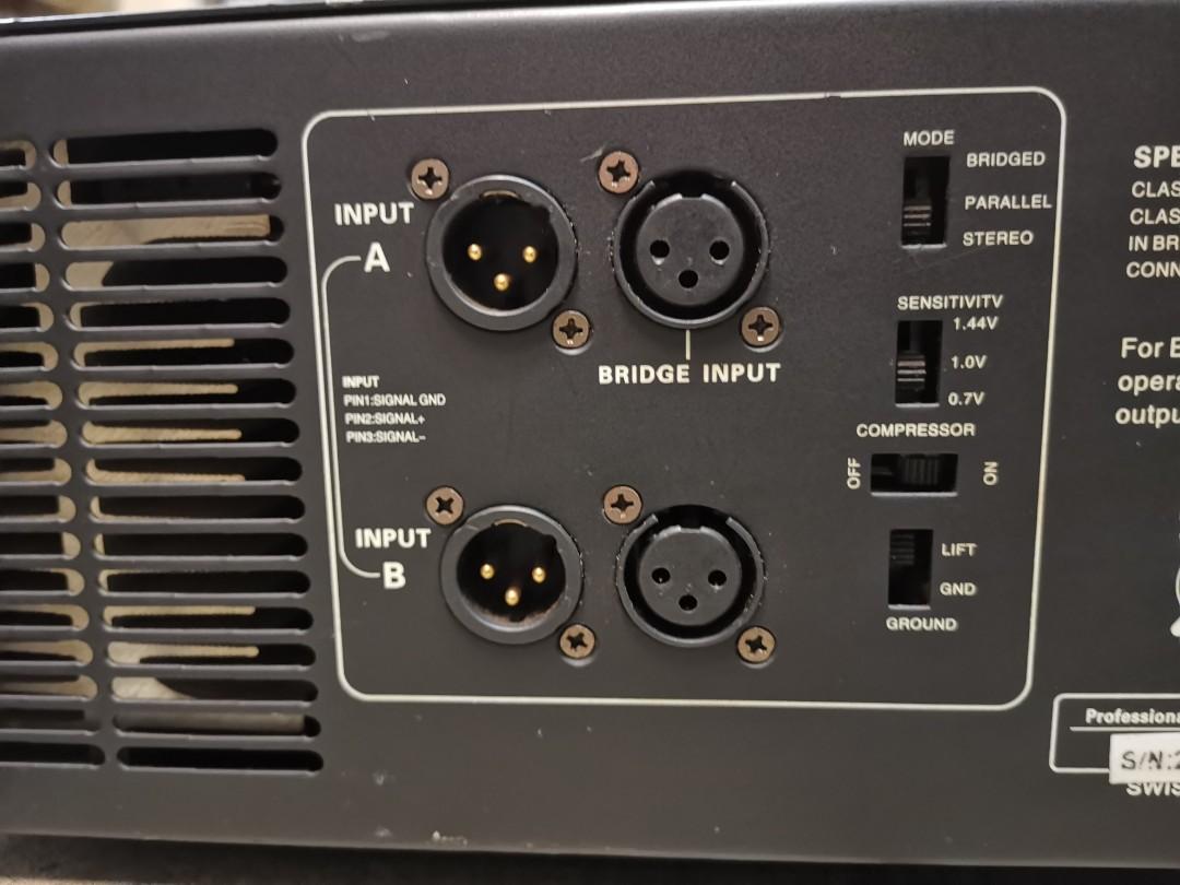 Audio Amplifier - Delta Audio P9001, Audio, Other Audio Equipment on Carousell