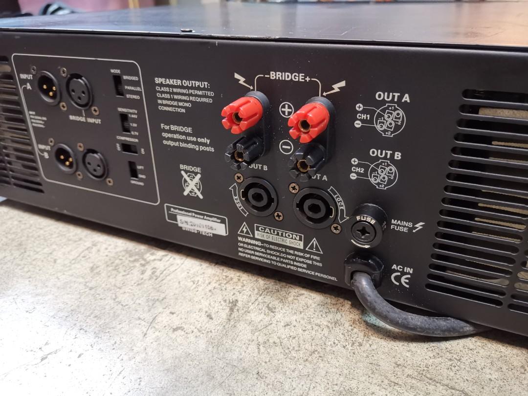 Audio Amplifier - Delta Audio P9001, Audio, Other Audio Equipment on ...