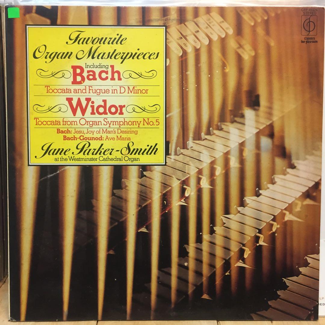 Bach Tocata Fugue Classical vinyl LP, Hobbies & Toys, Music & Media ...