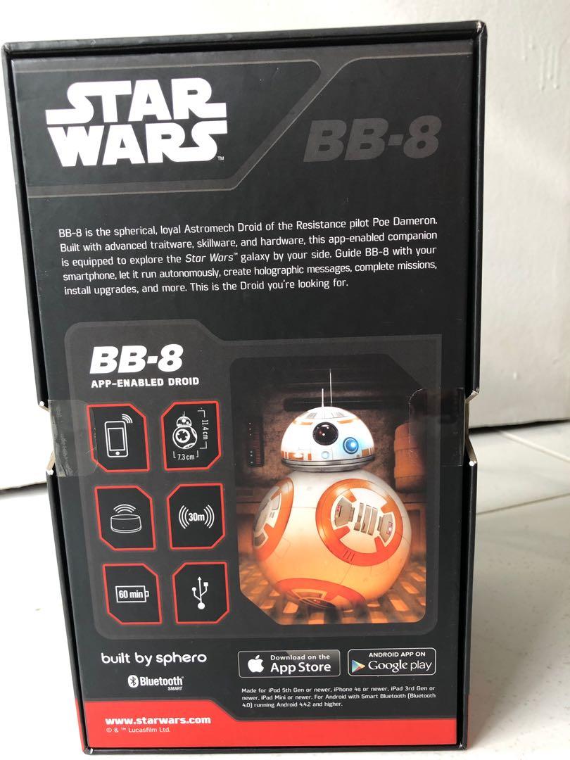 BB8 Sphero App-Enabled Driod, Hobbies & Toys, Toys & Games on Carousell