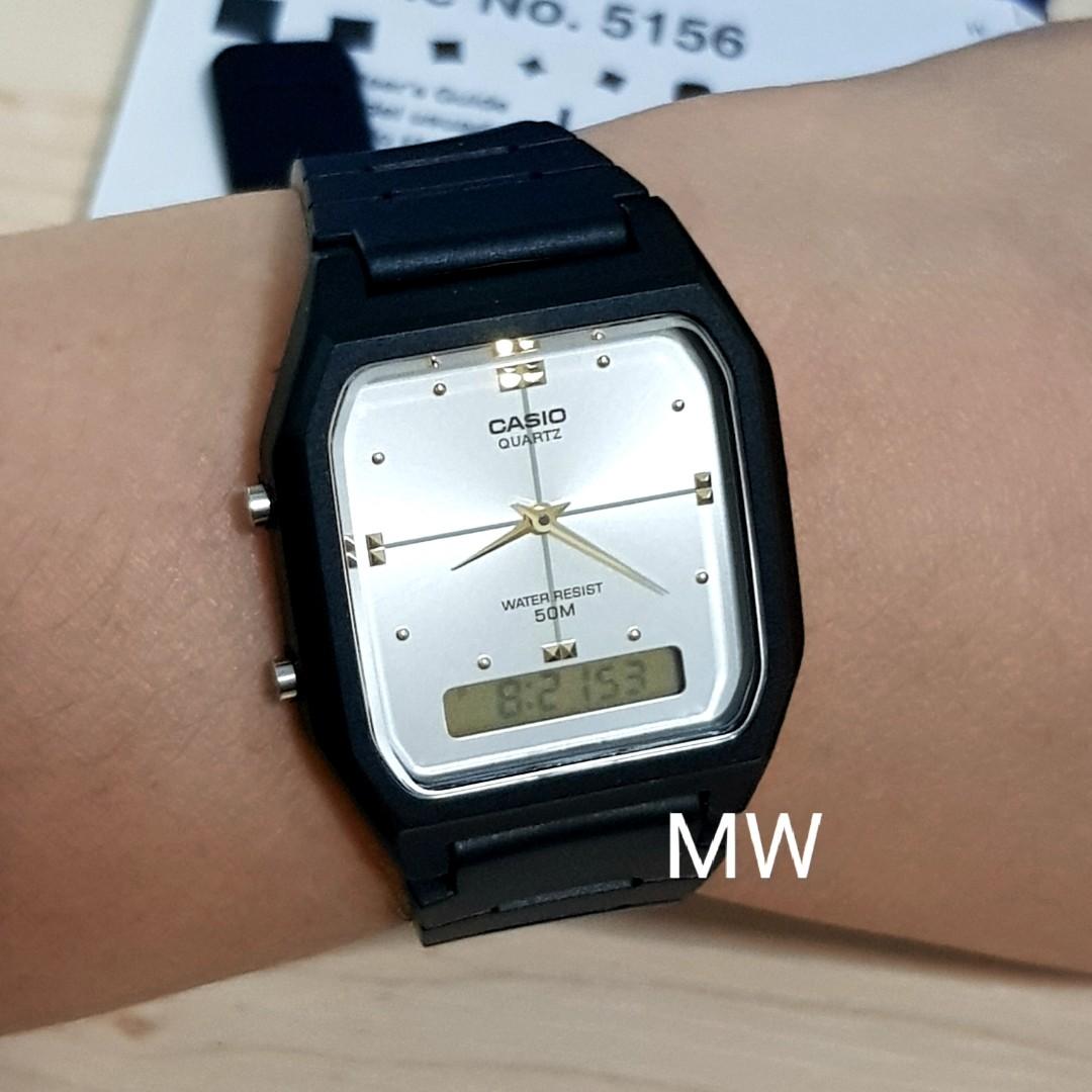 Casio dual time unisex resin watch aw48he watch brand new, Mobile ...