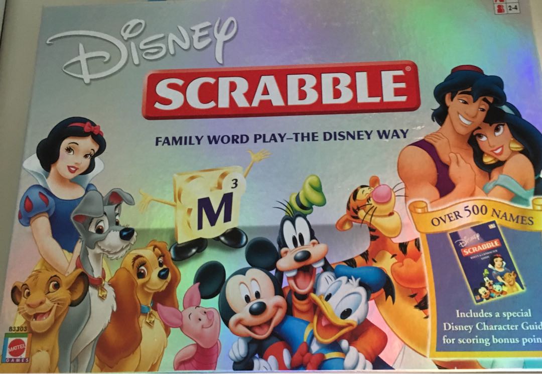 Disney Scrabble, Hobbies & Toys, Toys & Games on Carousell