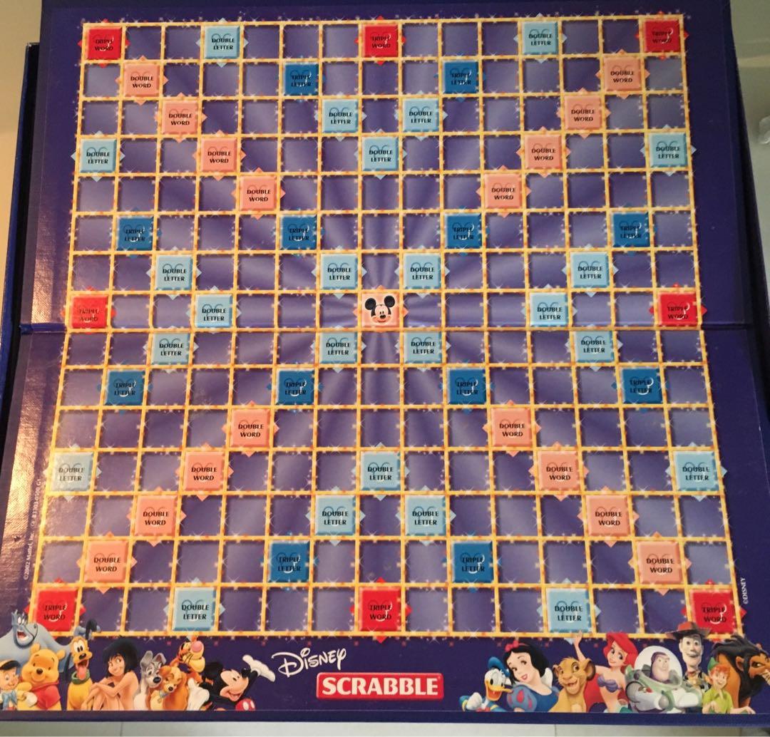 Disney Scrabble, Hobbies & Toys, Toys & Games on Carousell