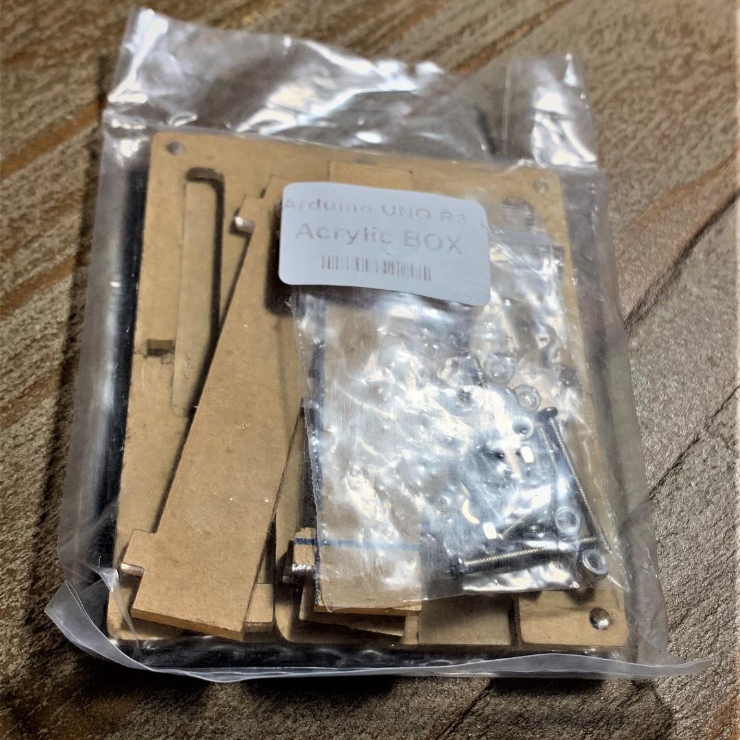 DURABLE TRANSPARENT Arduino Uno Acrylic CASE - Great Enclosure for PROTECTION !!!PRICE DROP ...