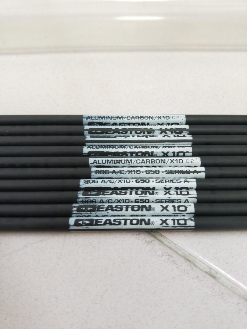 Easton X10 Arrows (650) [Archery], Sports Equipment, Sports & Games ...
