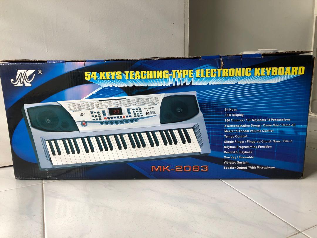 Electronic keyboard MK 2083, Hobbies & Toys, Music & Media, Musical ...