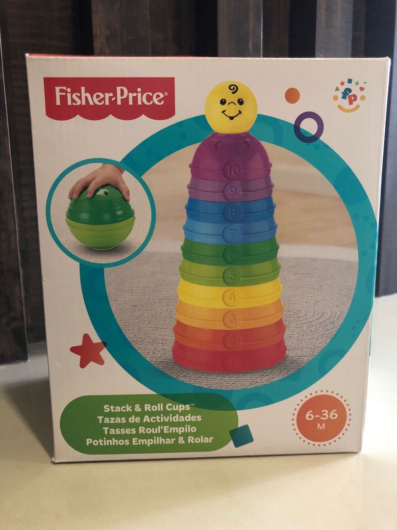 Fisher Proce Stack & Roll Cups, Babies & Kids, Infant Playtime on Carousell