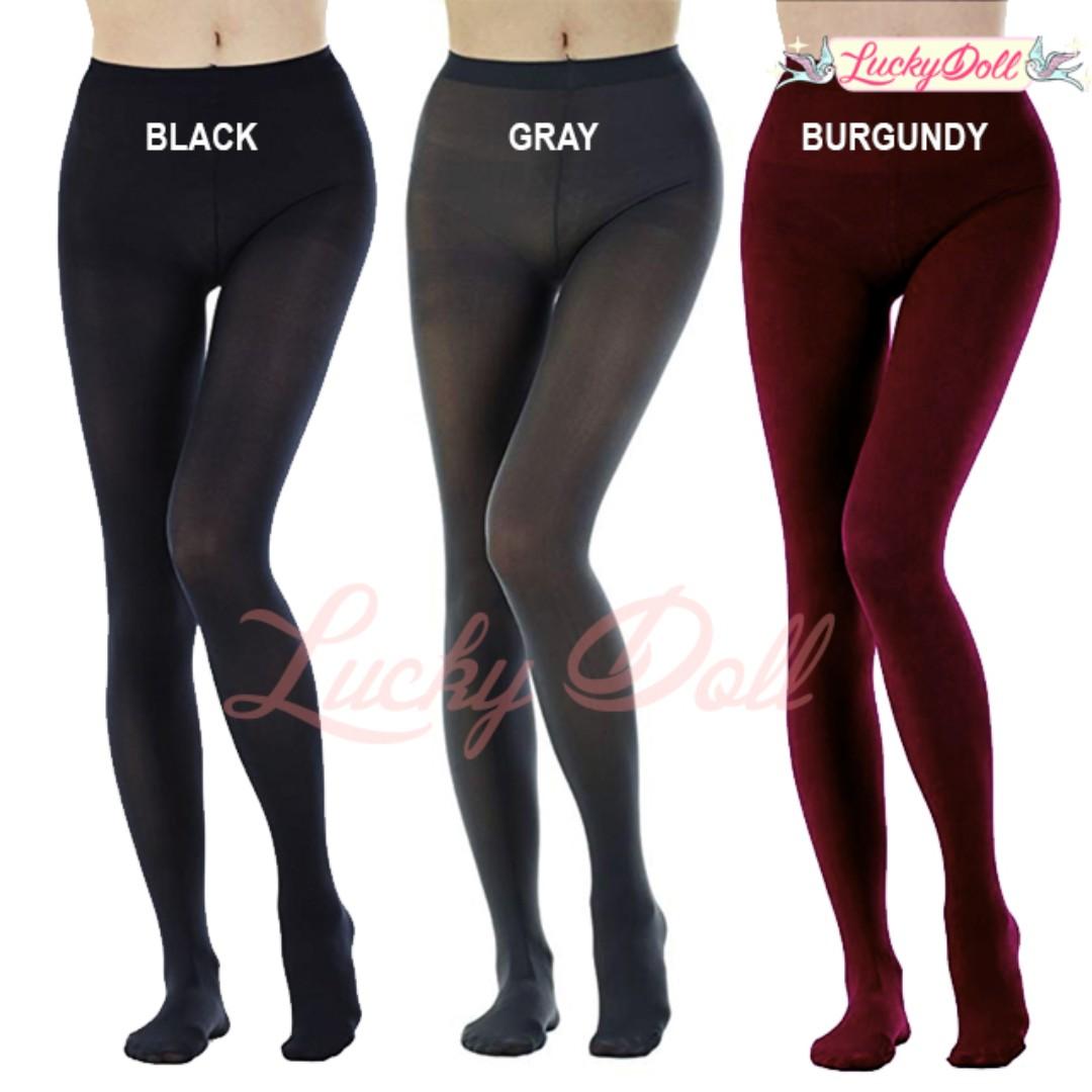 LuckyDoll® Full Opaque Fashion Kawaii 80 Denier Japan Pantyhose Thick ...