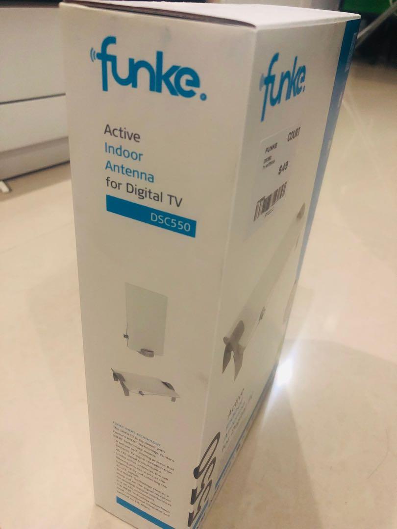 Funke DSC550 Indoor Antenna, TV & Home Appliances, TV & Entertainment ...