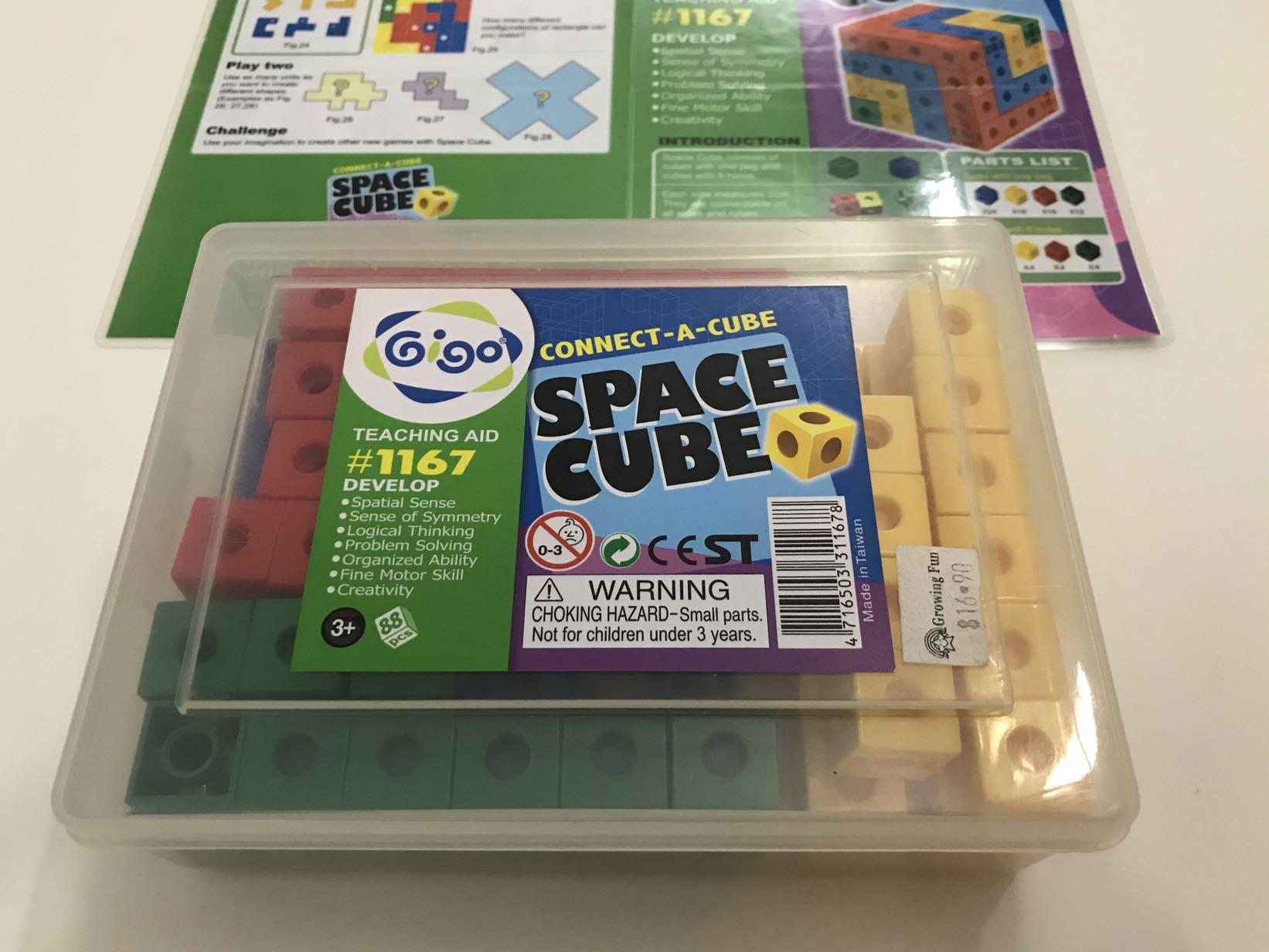 Gigo Connect -A-Cube (Space Cube), Hobbies & Toys, Toys & Games on ...