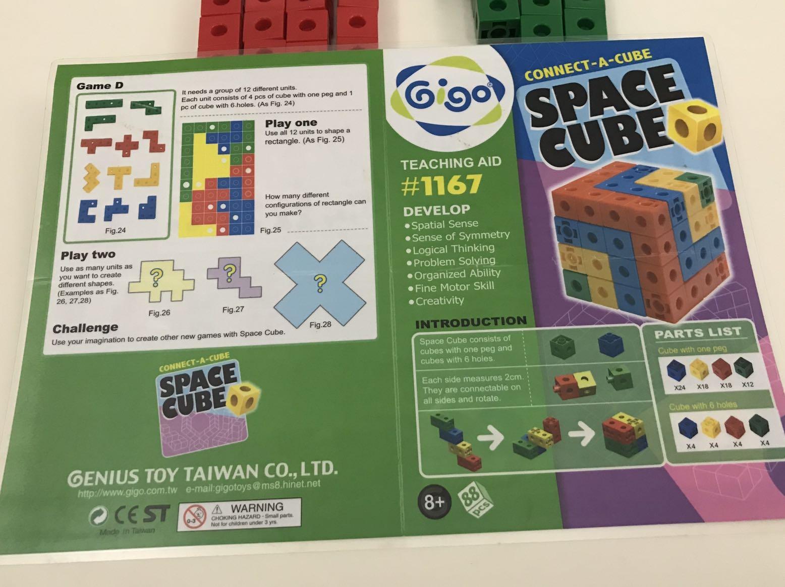 Gigo Connect -A-Cube (Space Cube), Hobbies & Toys, Toys & Games on ...