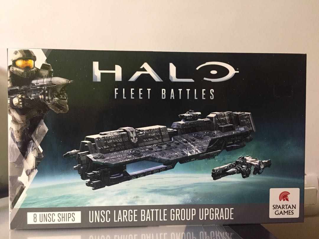 Halo Fleet Battles UNSC Large Battle Group Upgrade, Hobbies & Toys ...