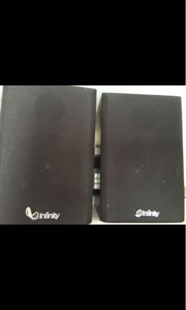 Infinity bookshelf speakers good condition, Audio, Soundbars, Speakers ...