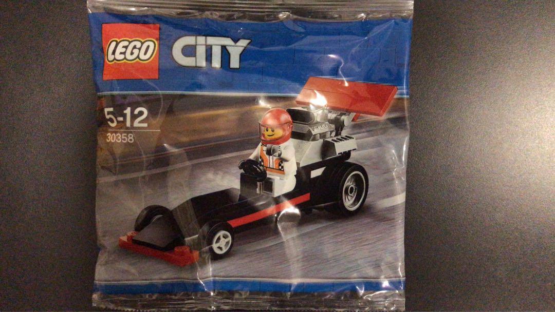 LEGO POLYBAG 30358 - DRAGSTER, Hobbies & Toys, Toys & Games on Carousell