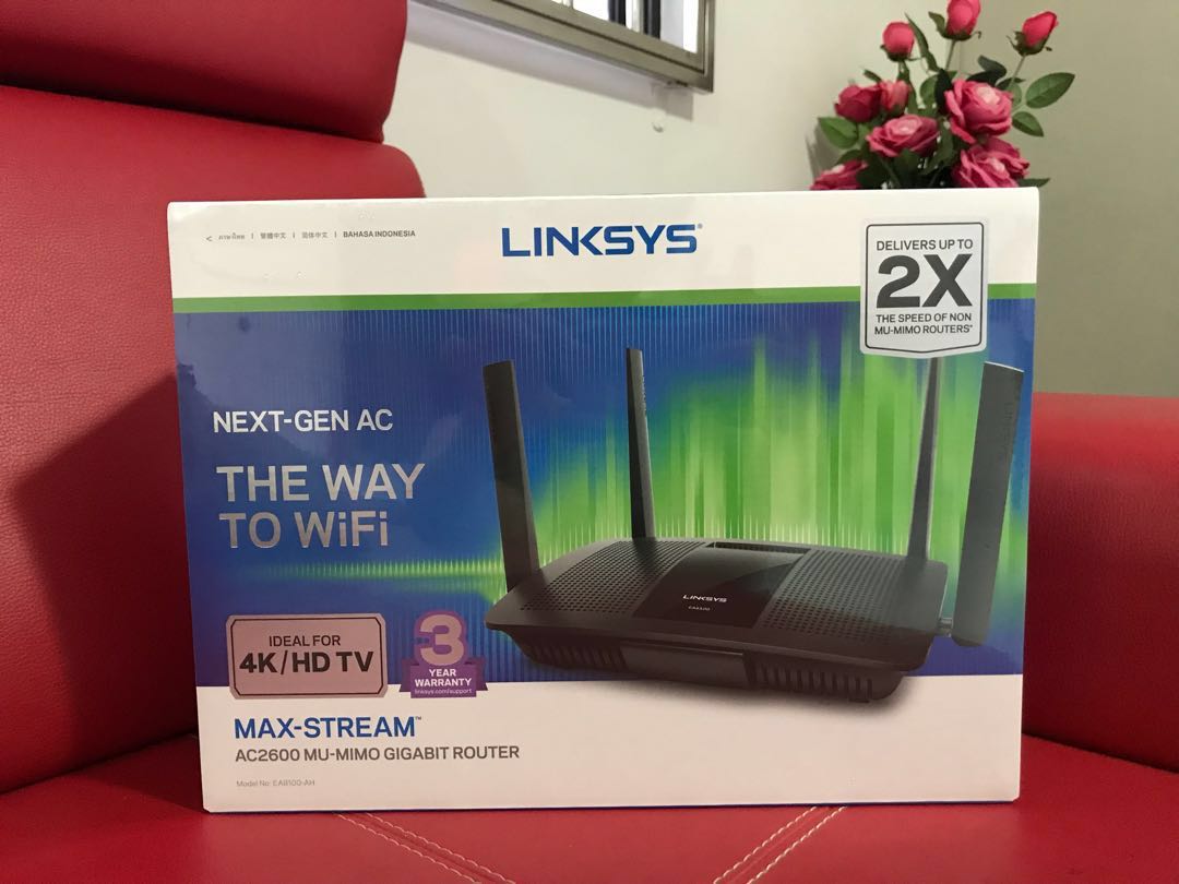 Linksys Next-Gen AC Router, Computers & Tech, Parts & Accessories ...