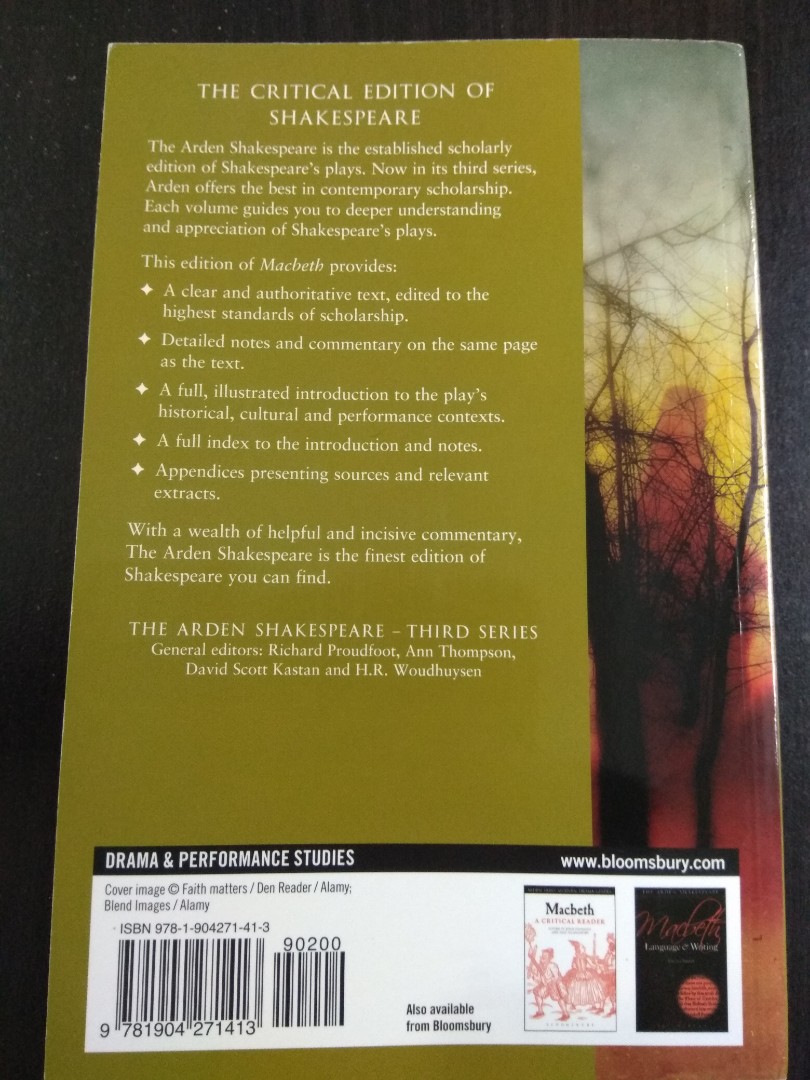 Macbeth The Arden Shakespeare, Hobbies & Toys, Books & Magazines ...