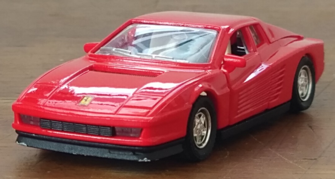 Majorette Deluxe #1005 Ferrari Testarossa #1 MS 172, Hobbies & Toys ...