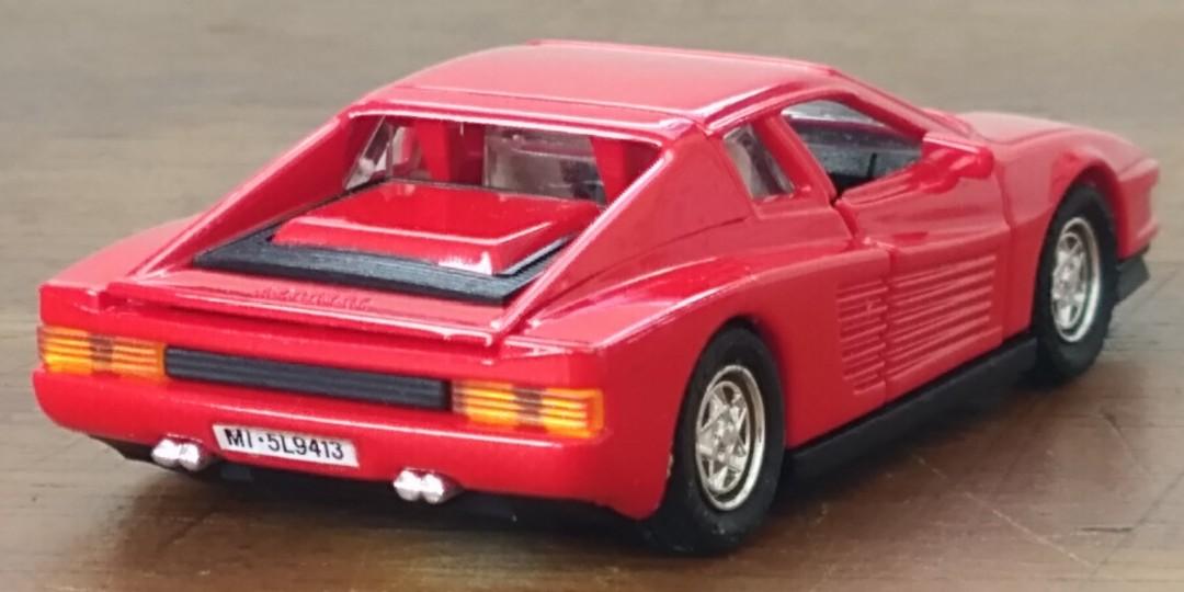 Majorette Deluxe #1005 Ferrari Testarossa #1 MS 172, Hobbies & Toys ...