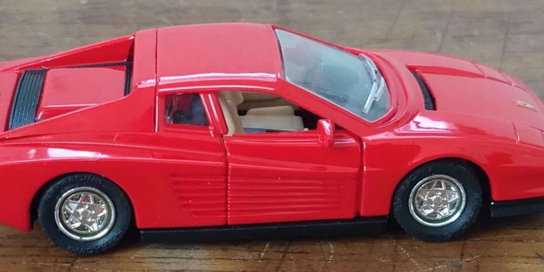 Majorette Deluxe #1005 Ferrari Testarossa #1 MS 172, Hobbies & Toys ...