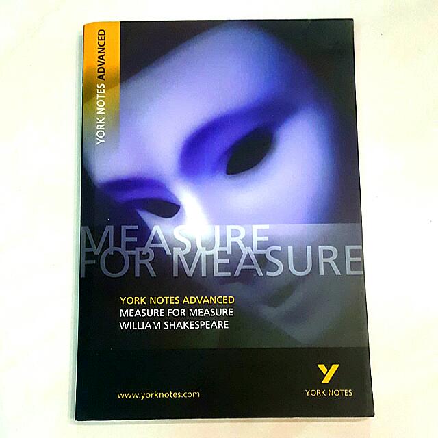 Measure for Measure Yorknotes A level guidebook, Hobbies & Toys, Books ...