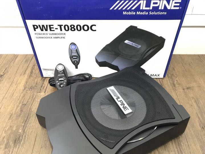 Offer original Alpine Active subwoofer PWE-T080OC Original, Auto ...