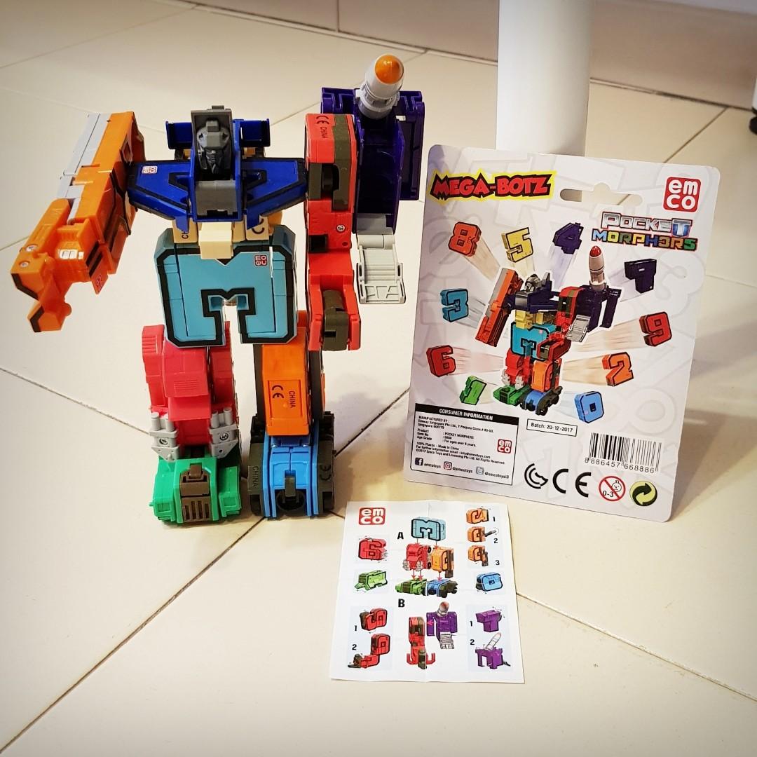 Pocket Morphers Mega-Botz, Hobbies & Toys, Toys & Games on Carousell