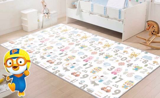 Pororo Number Play Parklon Playmat (Well-Being Plus Series), Babies ...