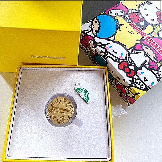 Sanrio Character 999 Gold Coin 0.2g ( Pompompurin ), Hobbies & Toys ...