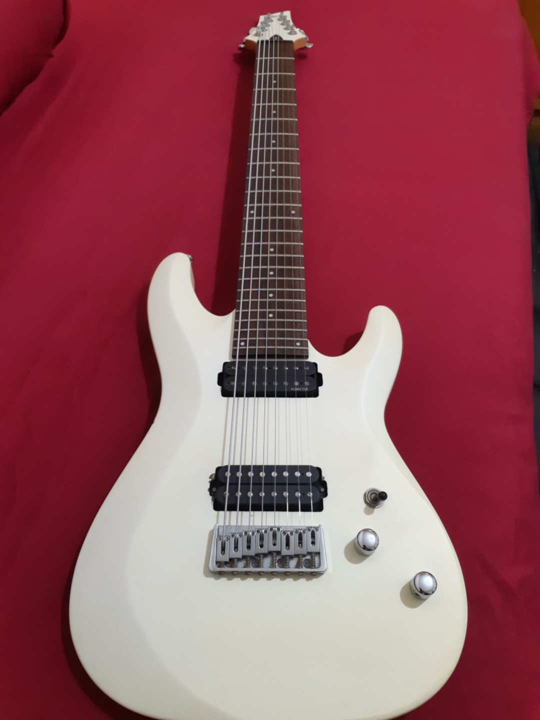 Schecter C-8 Deluxe 8 string guitar, Hobbies & Toys, Music & Media ...