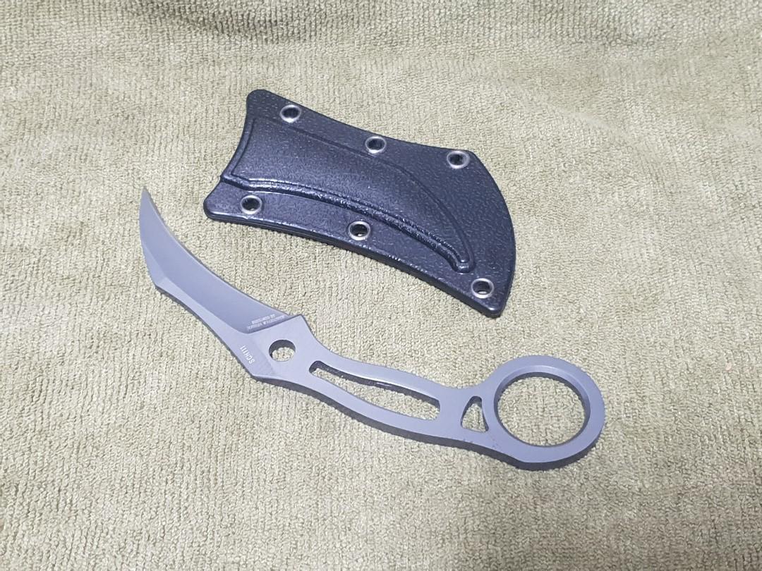 Schrade SCH111 skeleton karambit, Everything Else on Carousell