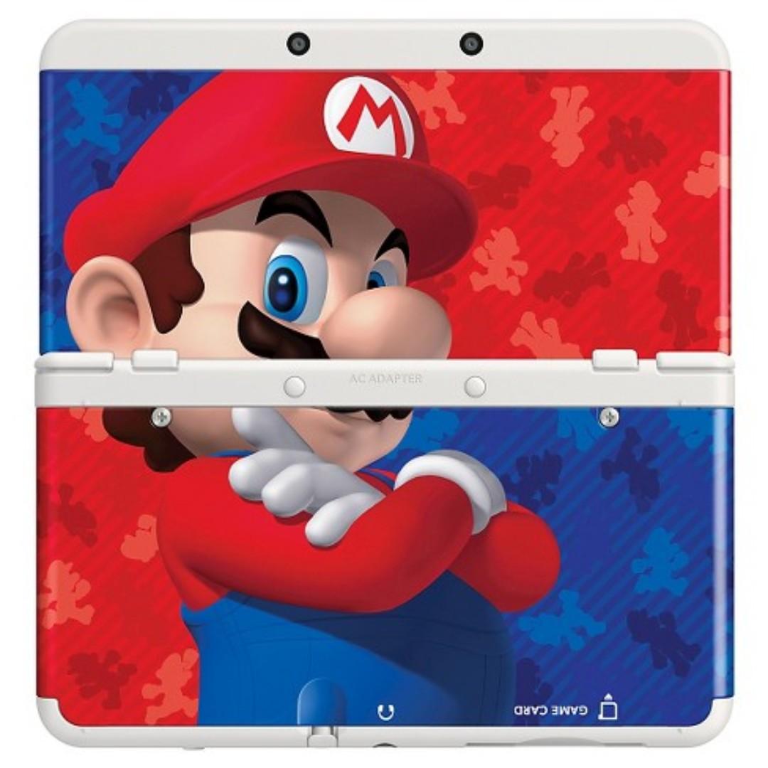 Super Mario New Nintendo 3DS Cover Mario Bros Kisekae Face Plate ...