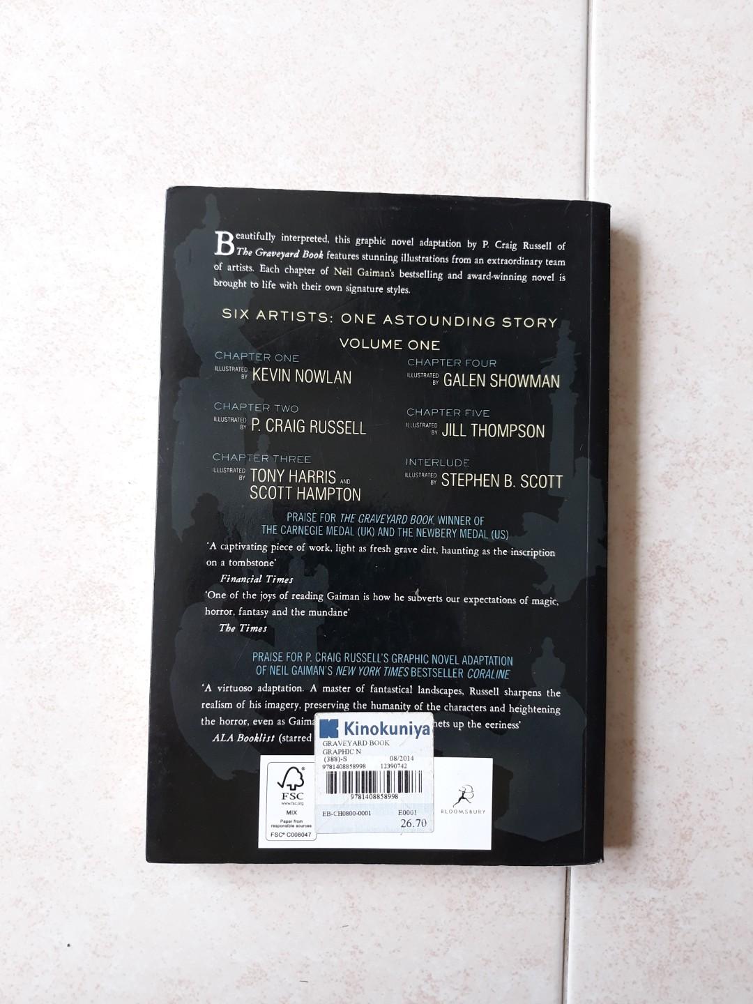 The Graveyard Book Vol 1, Books & Stationery, Comics & Manga on Carousell