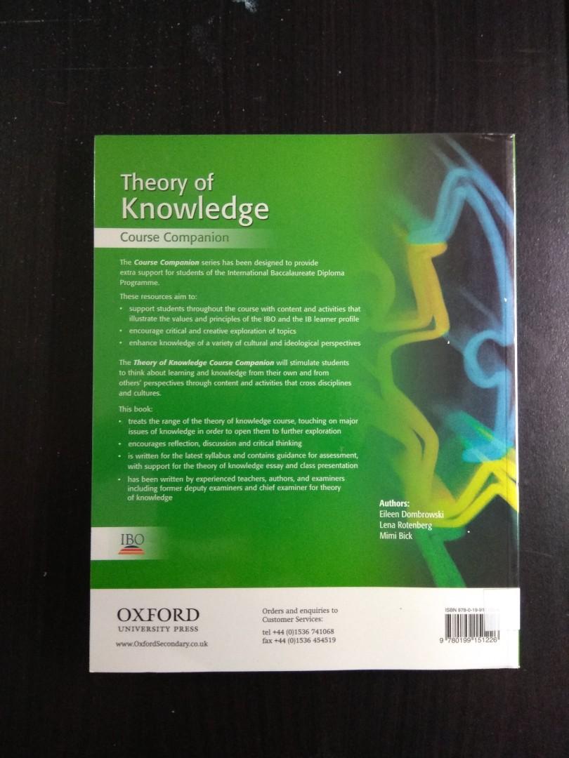 Theory of Knowledge Course Companion IBDP, Hobbies & Toys, Books ...