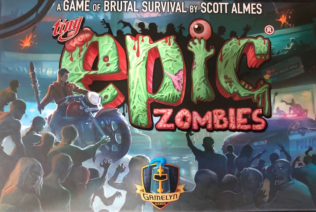 Tiny Epic Zombies + Playmat (KS Deluxe Edition), Hobbies & Toys, Toys ...