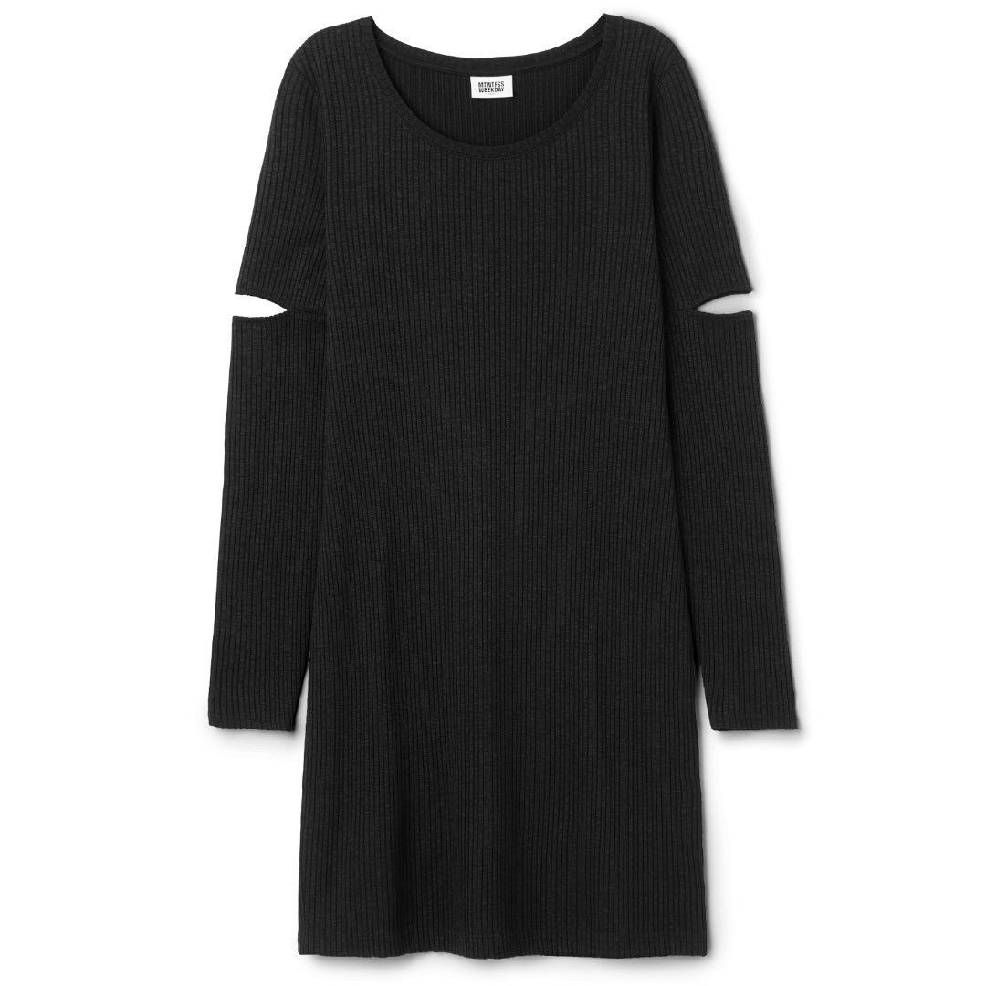Weekday MTWTFSS Caris Dress in Black, Women's Fashion, Dresses & Sets ...