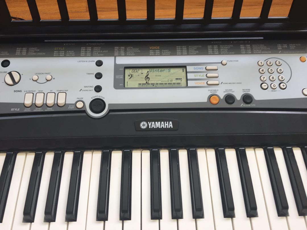 Yamaha Electronic Keyboard, Hobbies & Toys, Music & Media, Musical ...