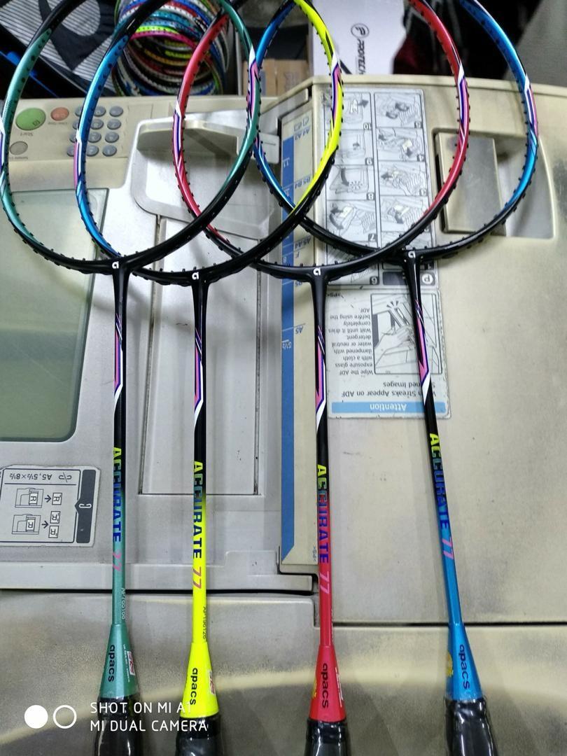 Badminton Apacs Accurate 77 New, Sports Equipment, Sports & Games ...