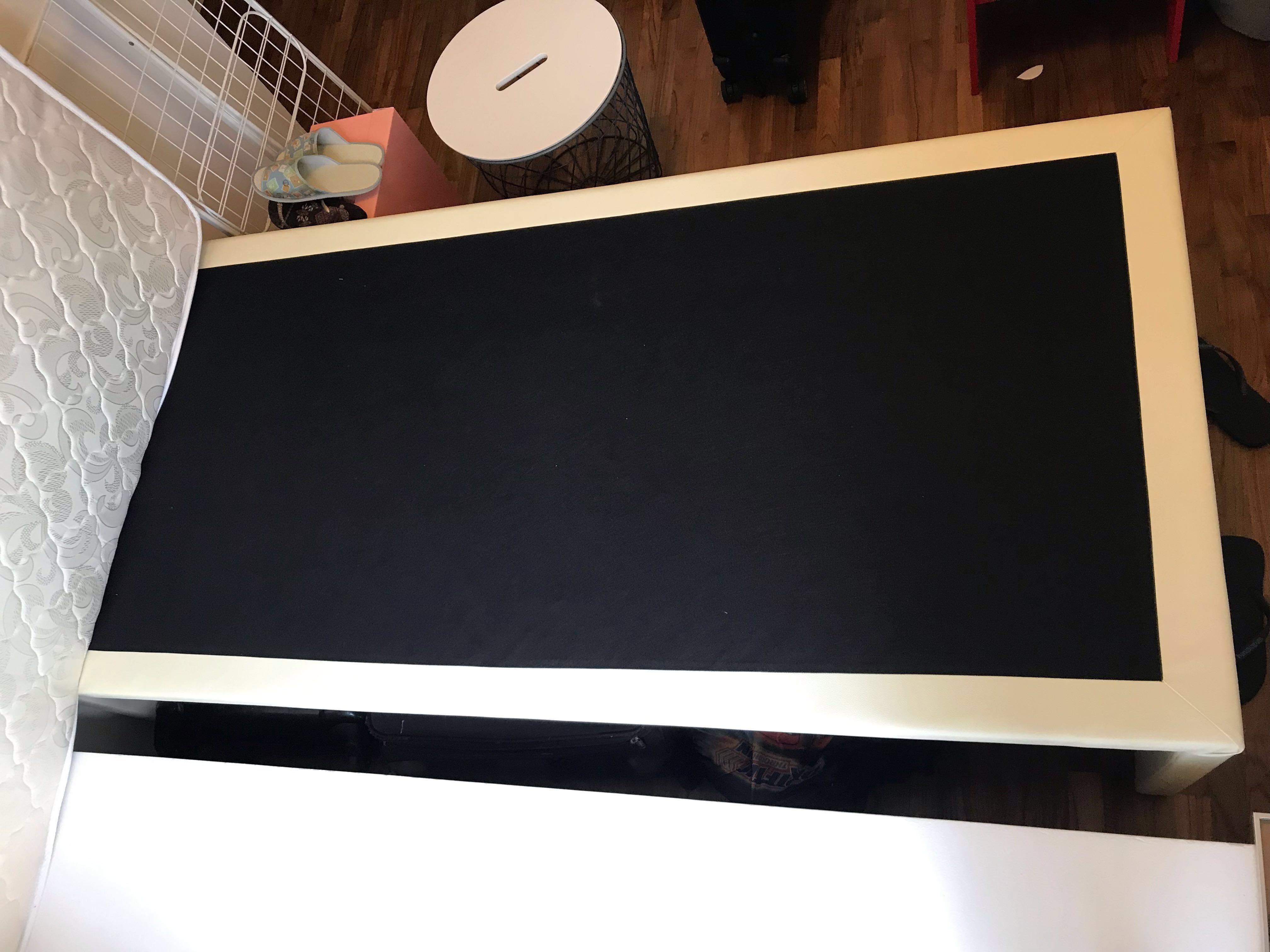 Bay window custom bed frame, Furniture & Home Living, Furniture, Bed ...