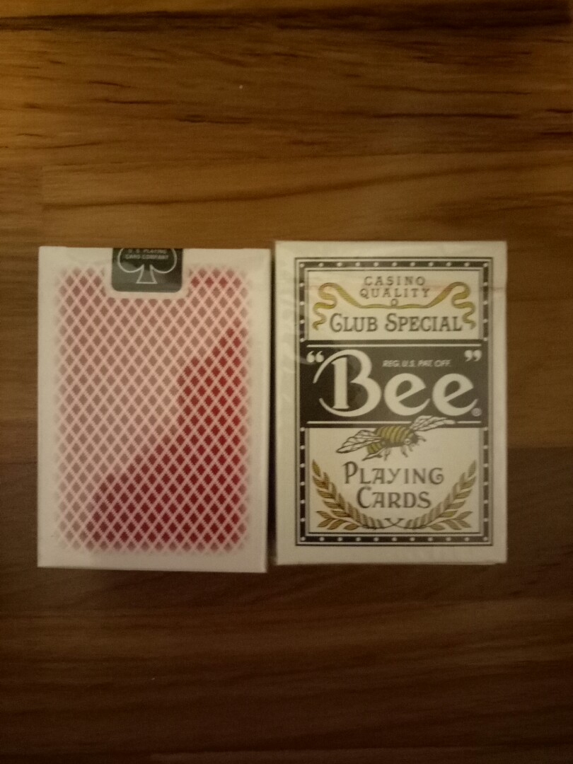 Bee stinger playing card, Hobbies & Toys, Toys & Games on Carousell