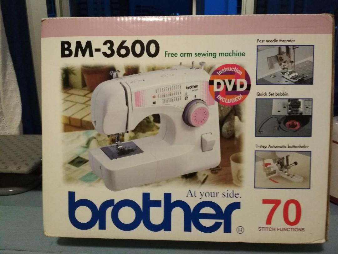 Brother sewing machine BM 3600, Hobbies & Toys, Stationery & Craft ...