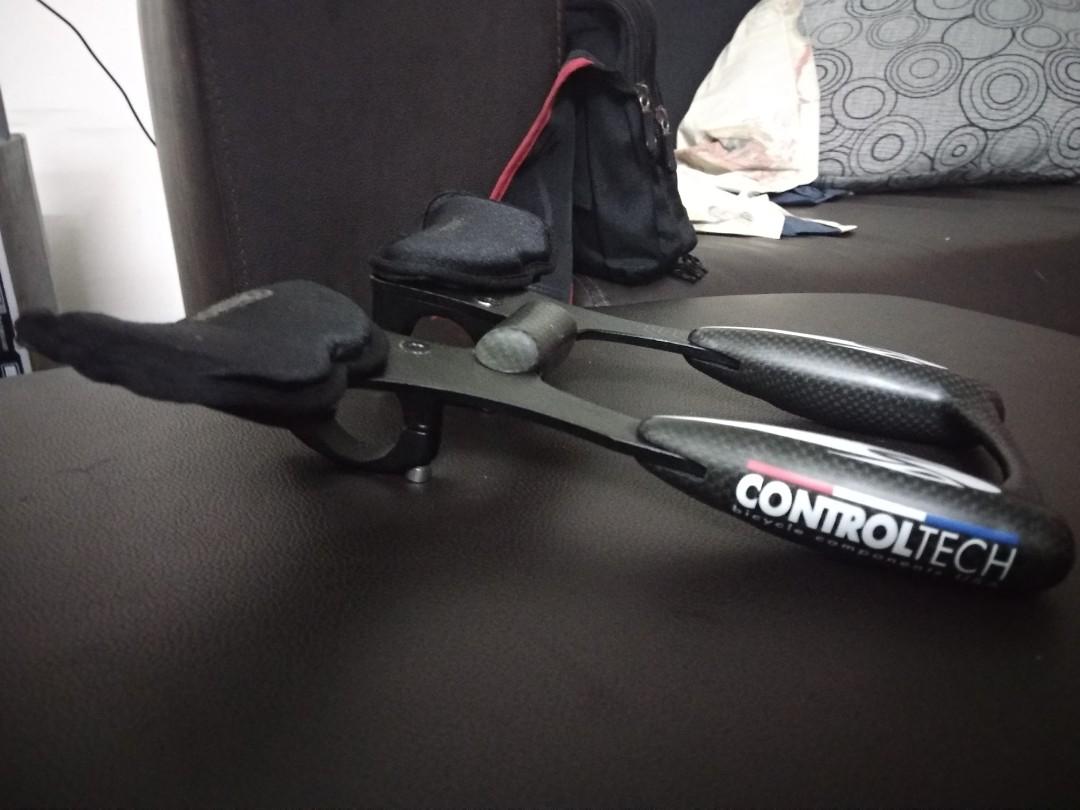 ControlTech Aero clip-on bars Bicycle, Sports Equipment, Bicycles & Parts, Bicycles on Carousell